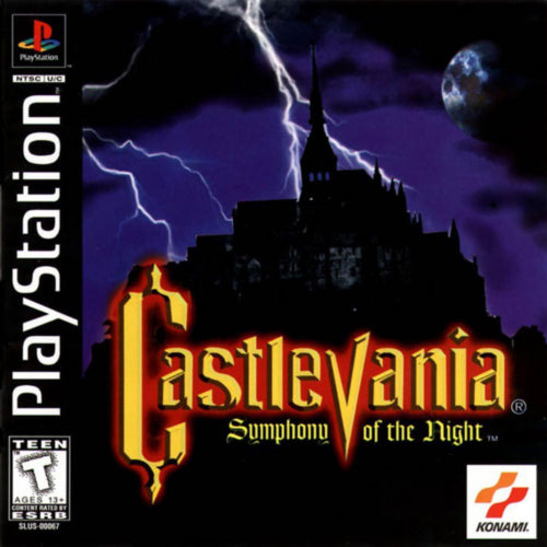 Castlevania Symphony of the Night [Black Label] (Complete) (used ...